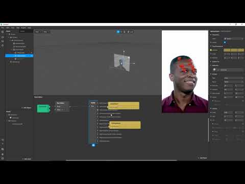 Manhsplains: How to make particles come out of your eye on blink in Spark AR Tutorial ...