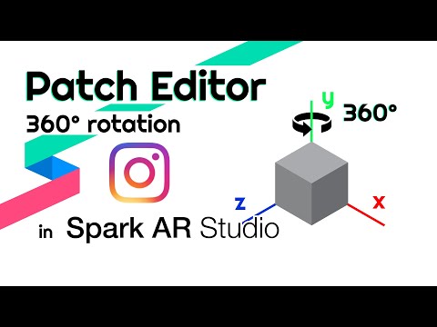 Spark AR Studio - Patch Editor Tutorial : How Rotate A 3D Object ? - PhotoFaceFun.com - Pffme ...